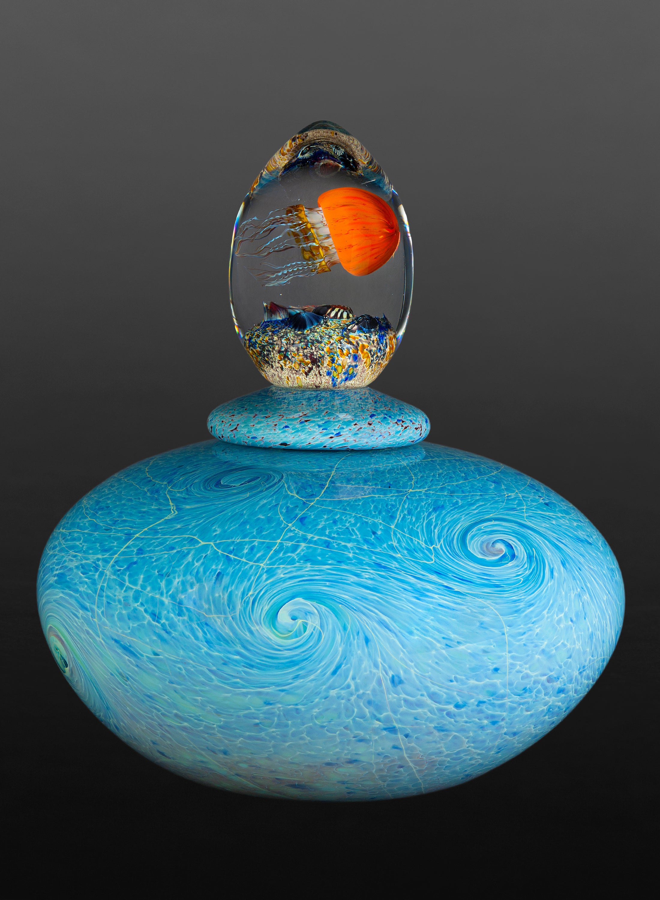 Aquatic Vases – Satava Art Glass